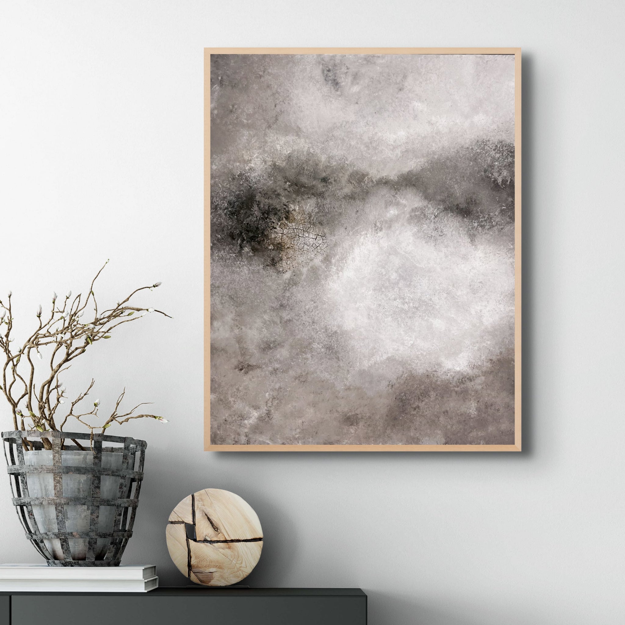 Wabi Sabi Original Art Painting / Japandi Wabi Sabi 侘び寂び Original Art